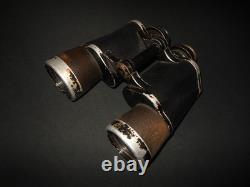 WW2 German Kriegsmarine 7x50 CARL ZEISS GAS MASK BINOCULARS RARE VARIANT