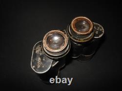 WW2 German Kriegsmarine 7x50 CARL ZEISS GAS MASK BINOCULARS RARE VARIANT
